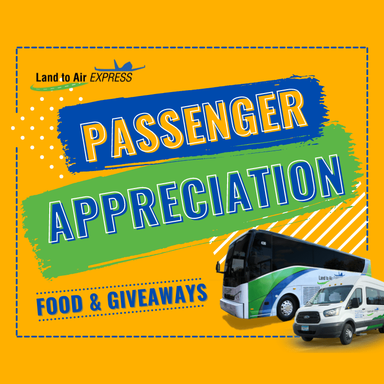 Land to Air Express Passenger Appreciation - Land to Air Express